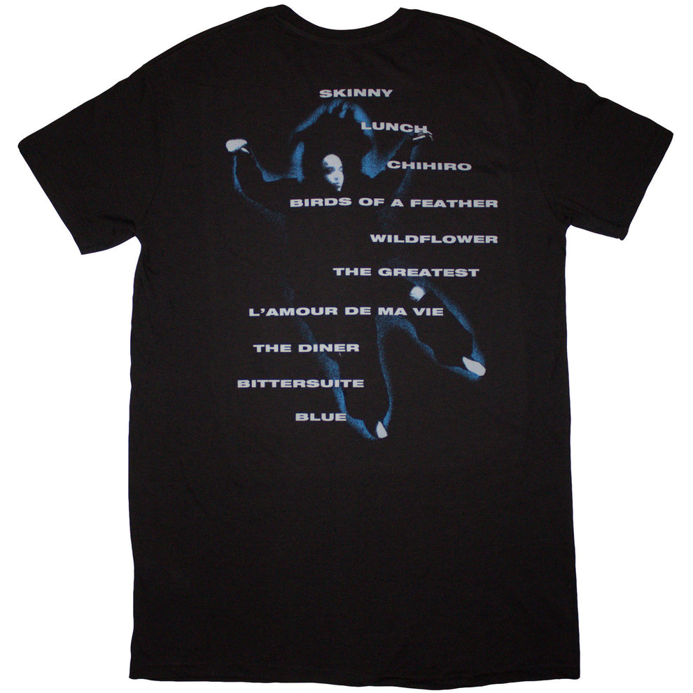 BILLIE EILISH - HMHAS TRACKLIST - T-Shirt Dress Black (Back Print ...