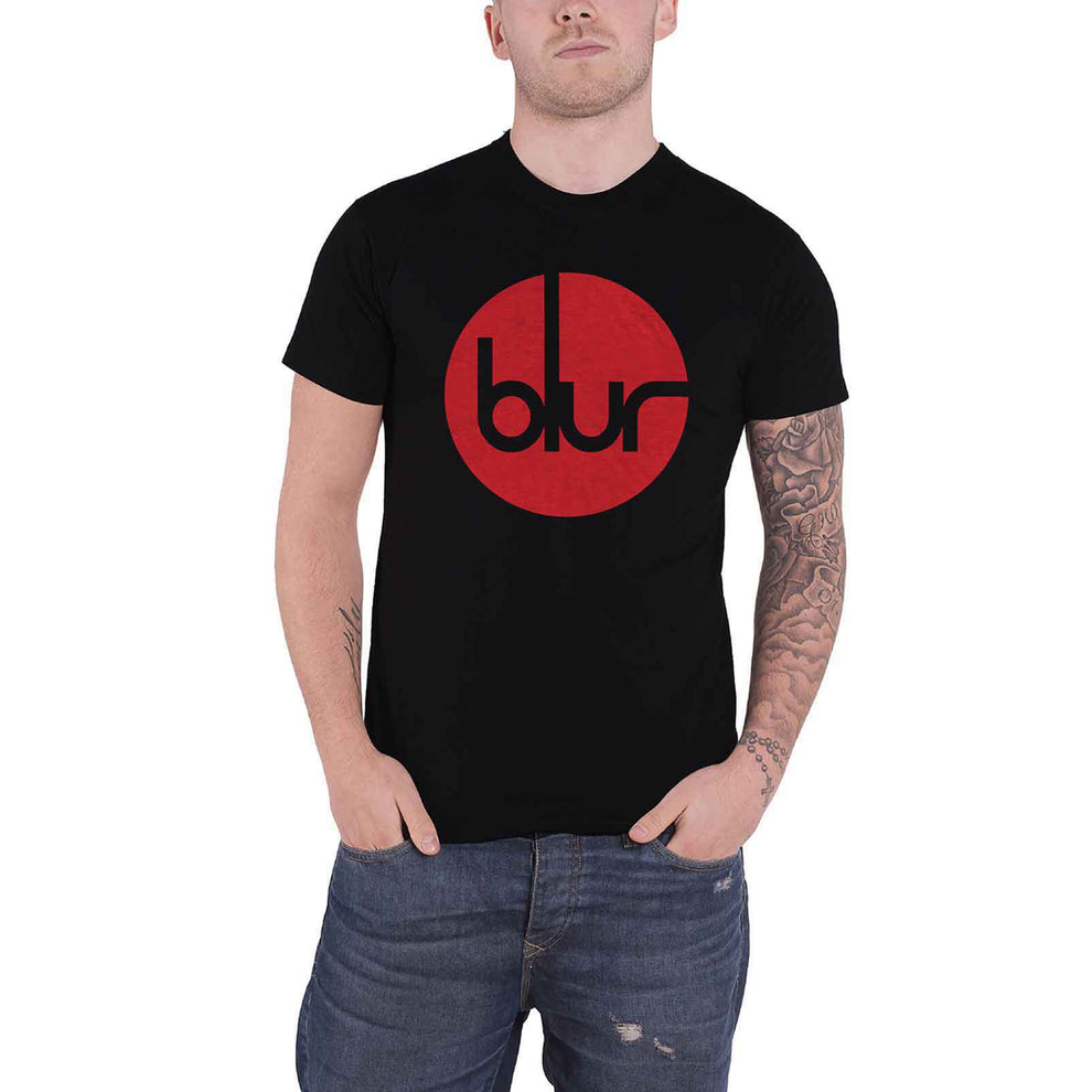 BLUR - CIRCLE LOGO - T-Shirt Black – Spiral USA