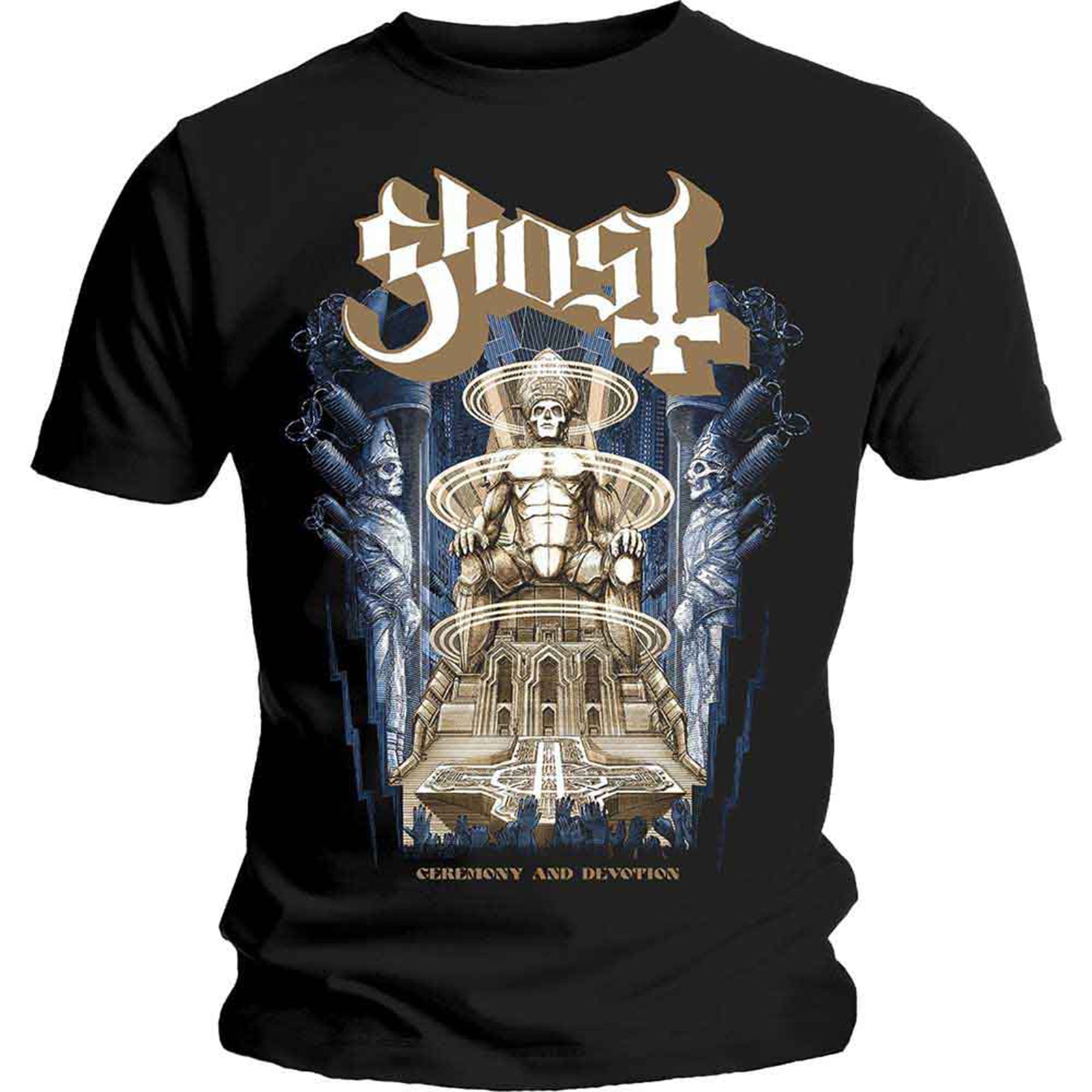 GHOST - CEREMONY & DEVOTION - T-Shirt Black – Spiral USA