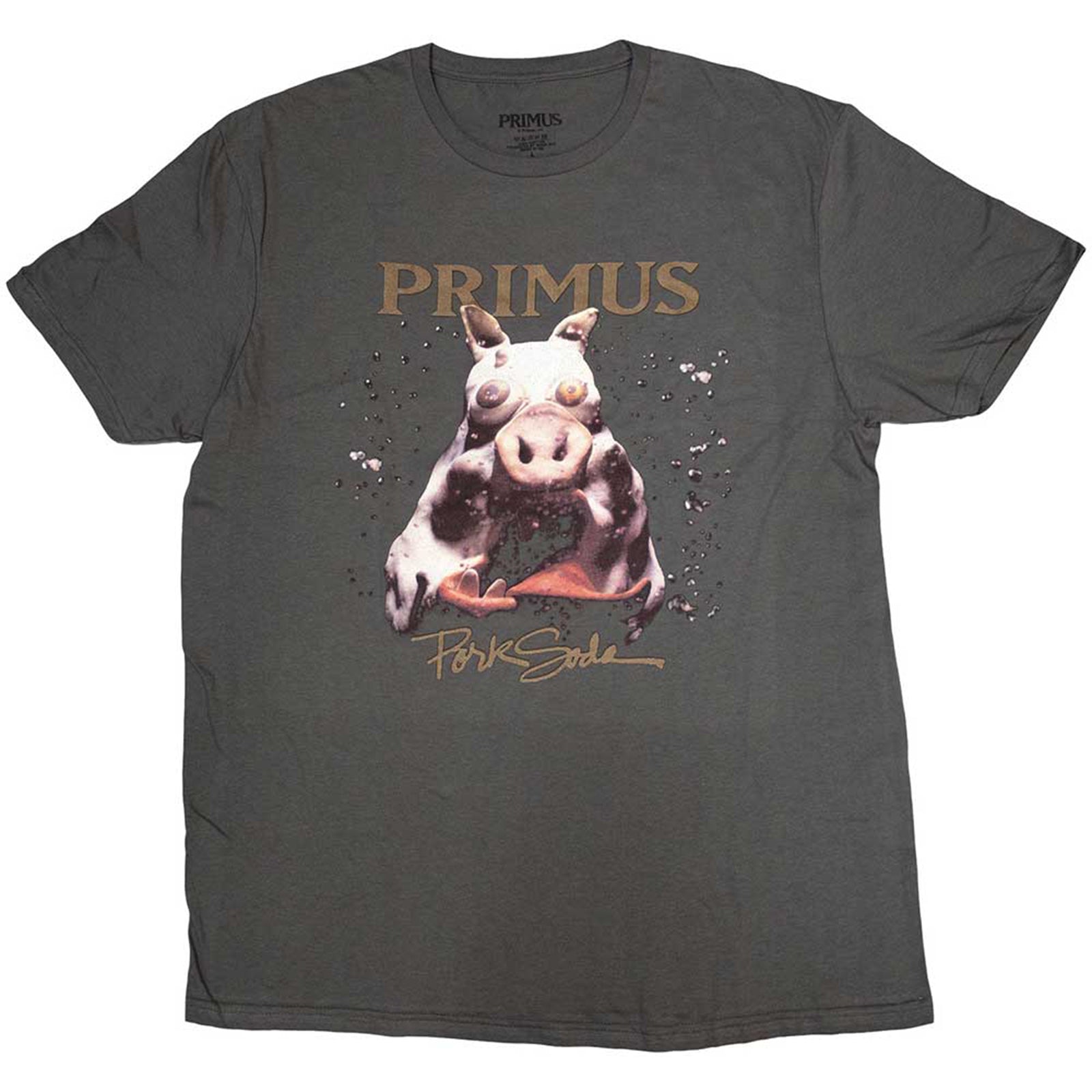 PRIMUS - PORK SODA - T-Shirt Grey – Spiral USA