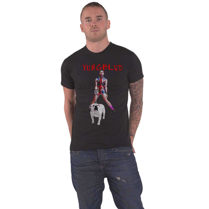 YUNGBLUD - STRAWBERRY LIPSTICK - T-Shirt Black – Spiral USA