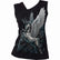 CELESTIAL - Gathered Shoulder Slant Vest Black – Spiral USA